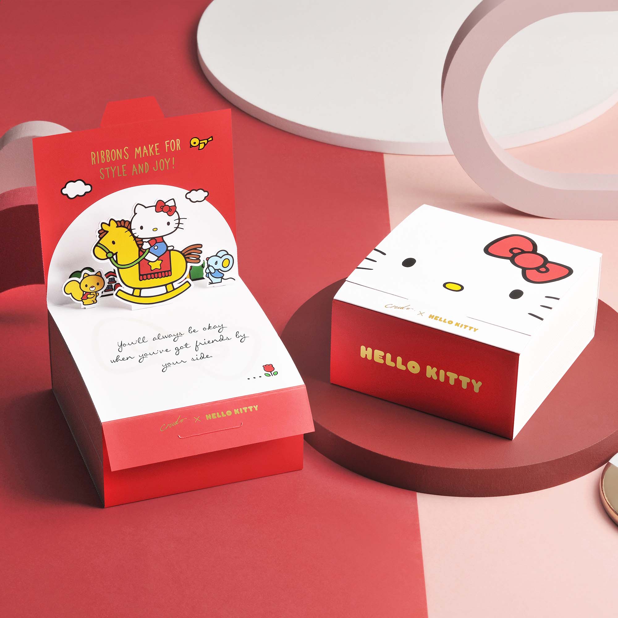 Hello Kitty Amethyst Beaded Gemstone Bracelet