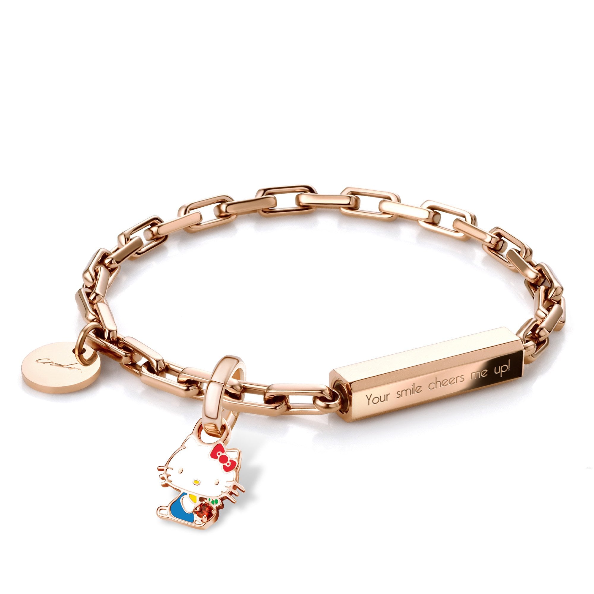 Custom Hello Kitty Metal Bracelet | Crudo